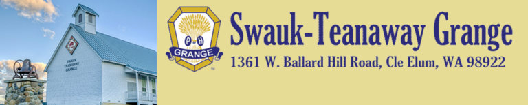 Membership Renewals – Swauk-Teanaway Grange